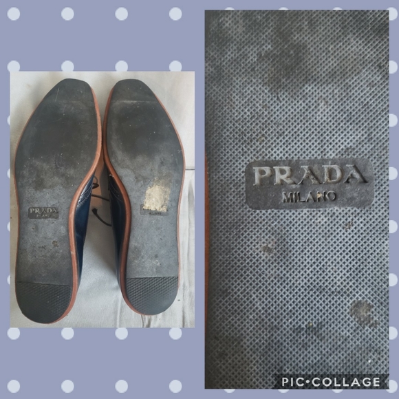 Prada | Shoes | Prada Deep Blue Platform Wingtip Brogue Oxfords | Poshmark